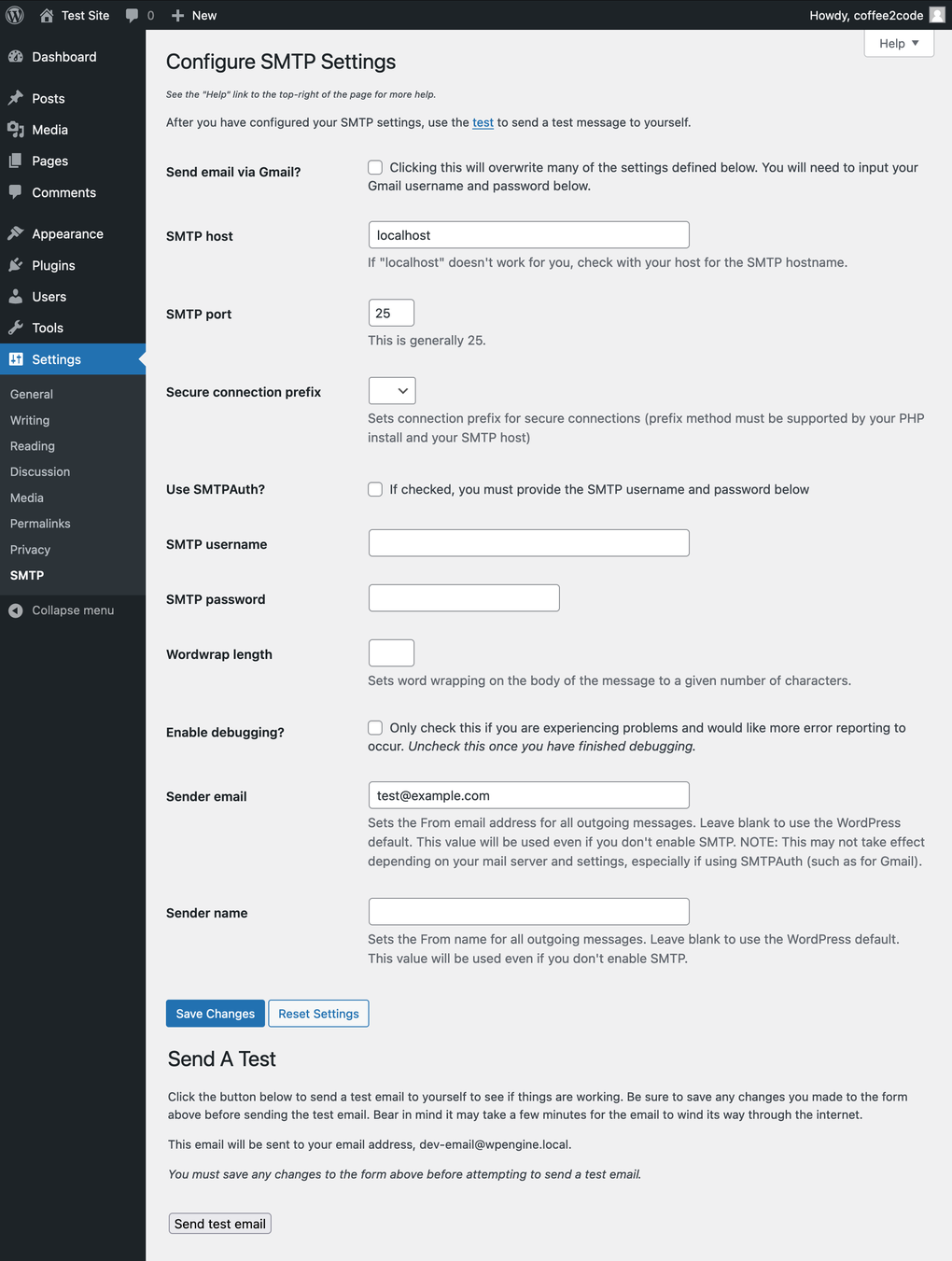WordPress 용 Configure SMTP - 다운로드