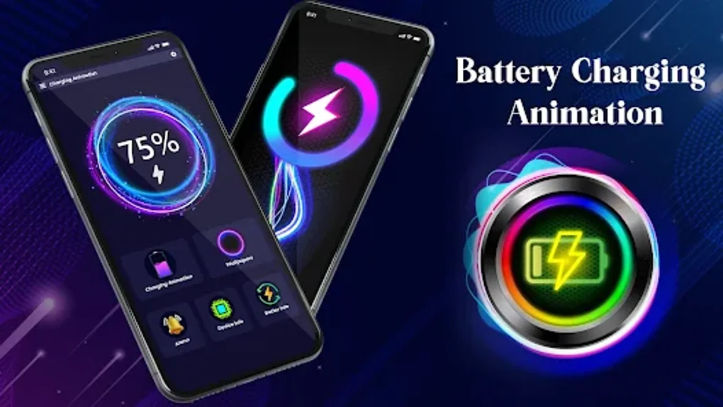 3D Battery Charging Animation für Android - Download
