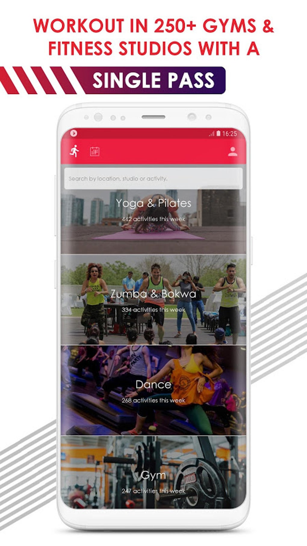 Fitato: One Pass to Fitness APK para Android - Descargar