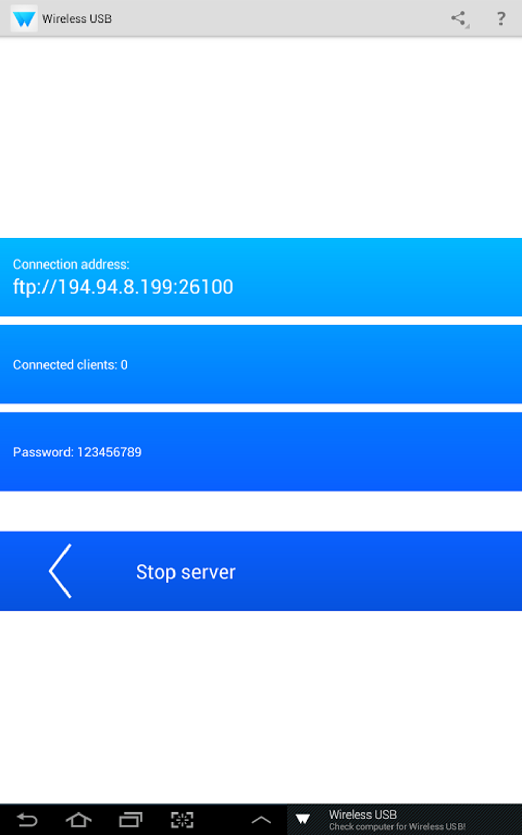 Wireless USB and Tethering APK for Android - Download