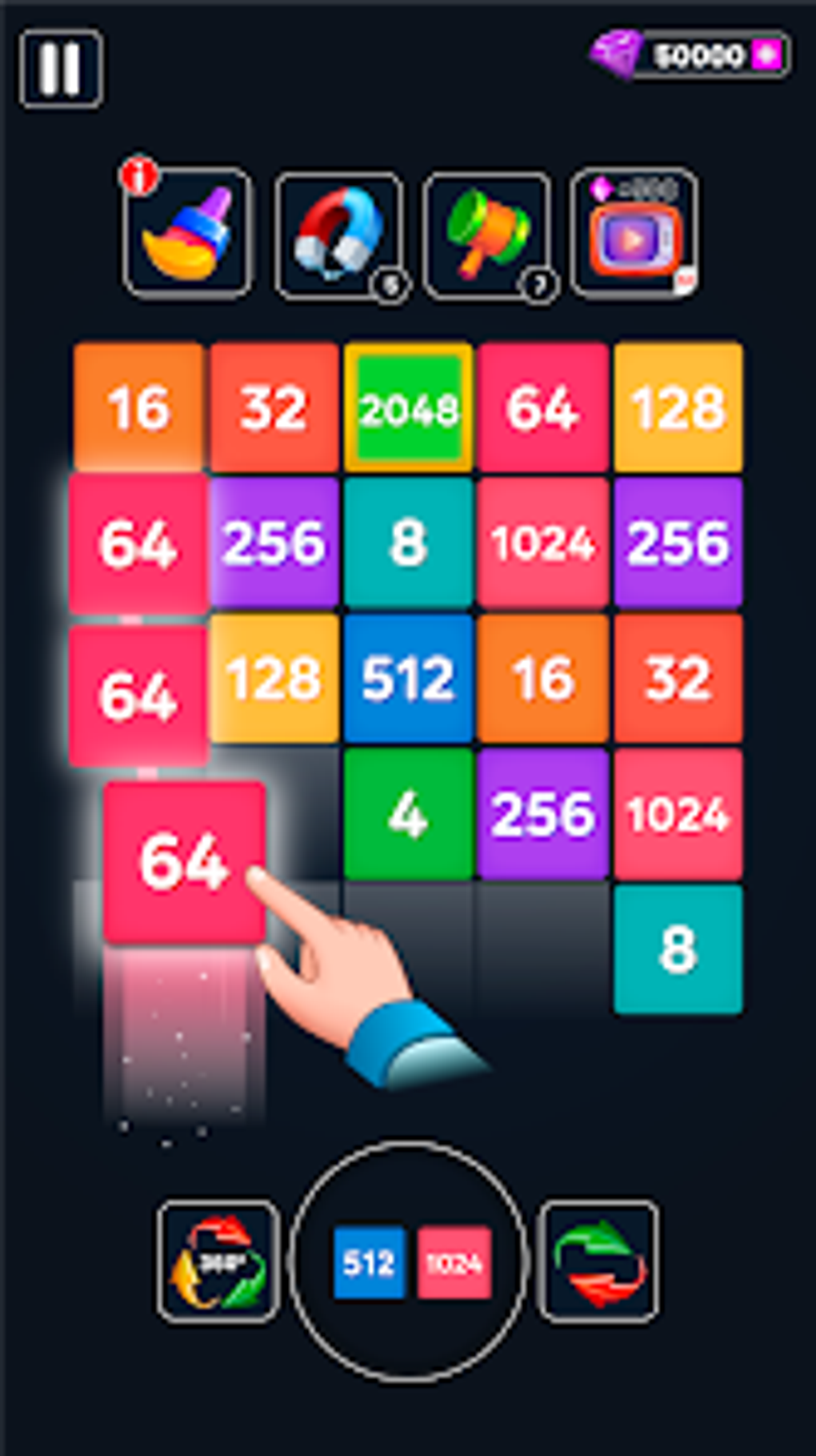 2048 Number Merge Block Puzzle para Android - Descargar