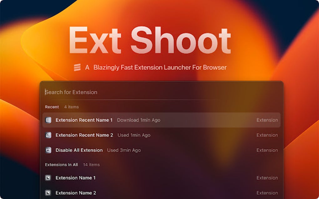 Ext Shoot สำหรับ Google Chrome - ส่วนขยาย ดาวน์โหลด