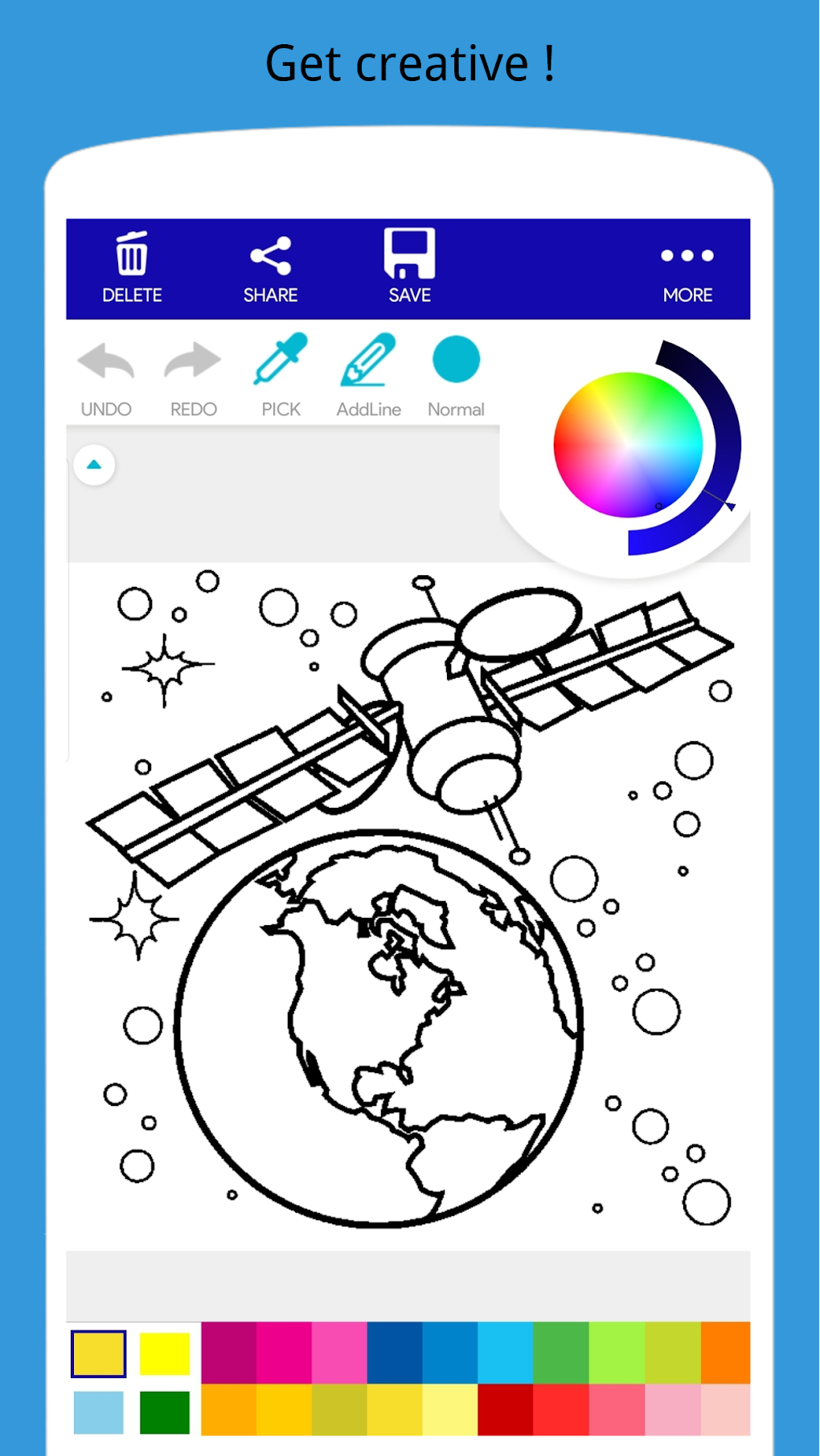 cell planet coloring pages for kids