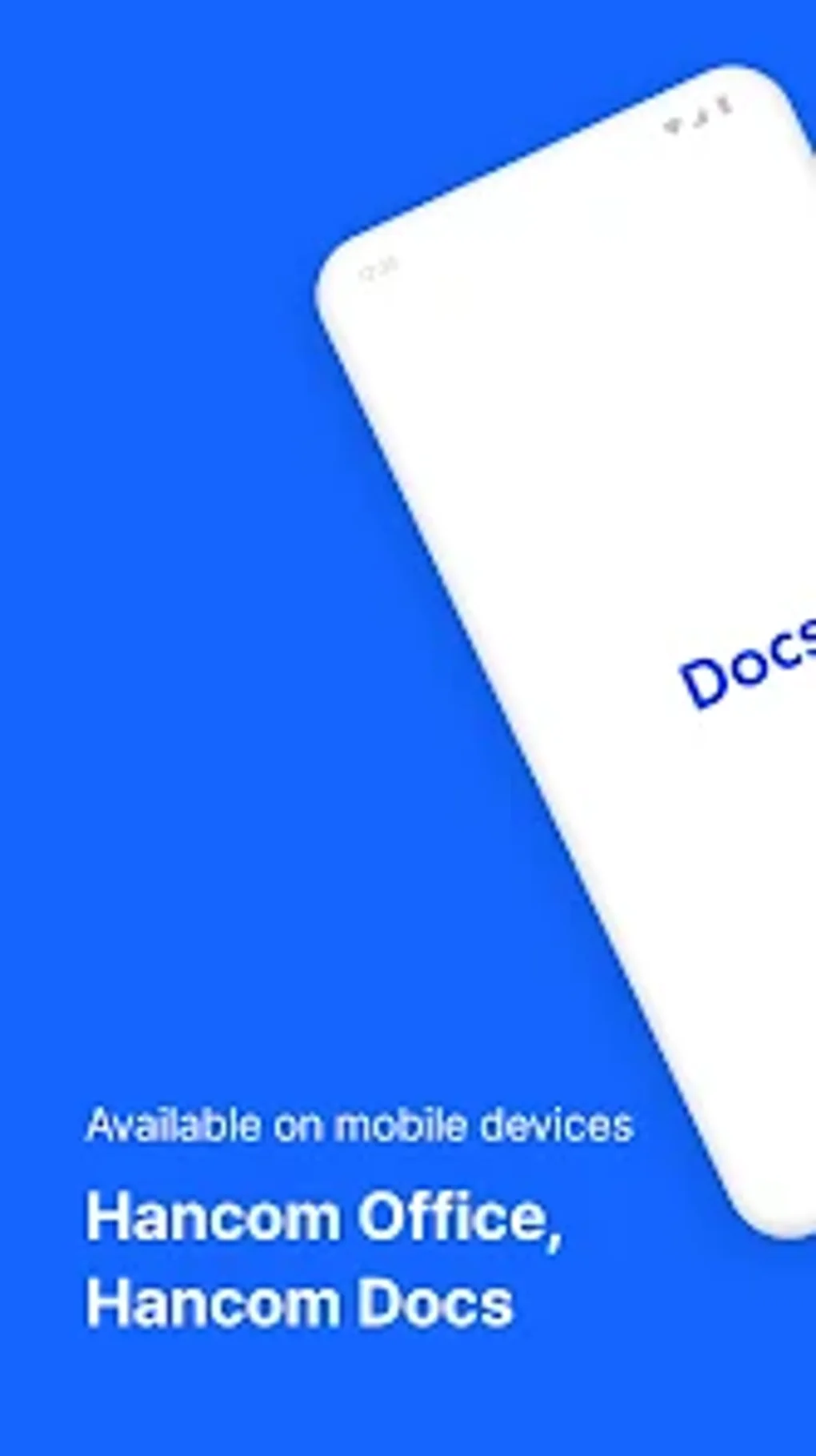 Hancom DocsOffice: ViewEdit for Android - Download