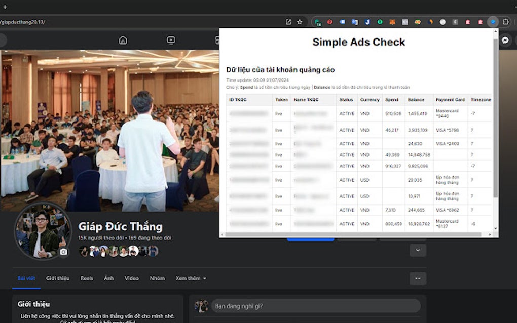 Simple Ads Check by: giapducthang.com Google Chrome 용 - 확장 프로그램 다운로드