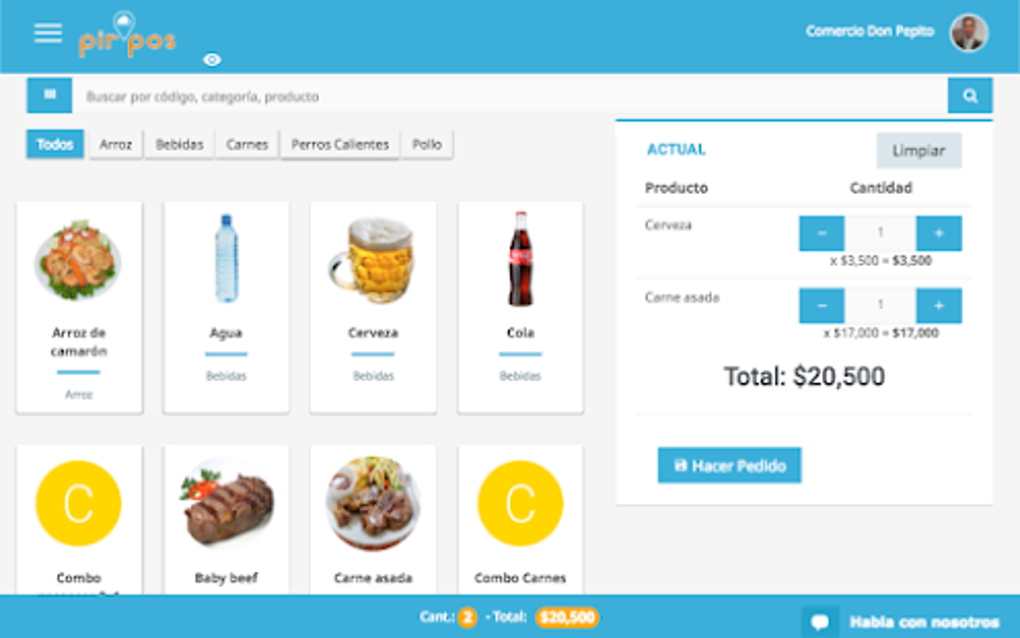 PirPos - Punto de Venta para Android - Descargar