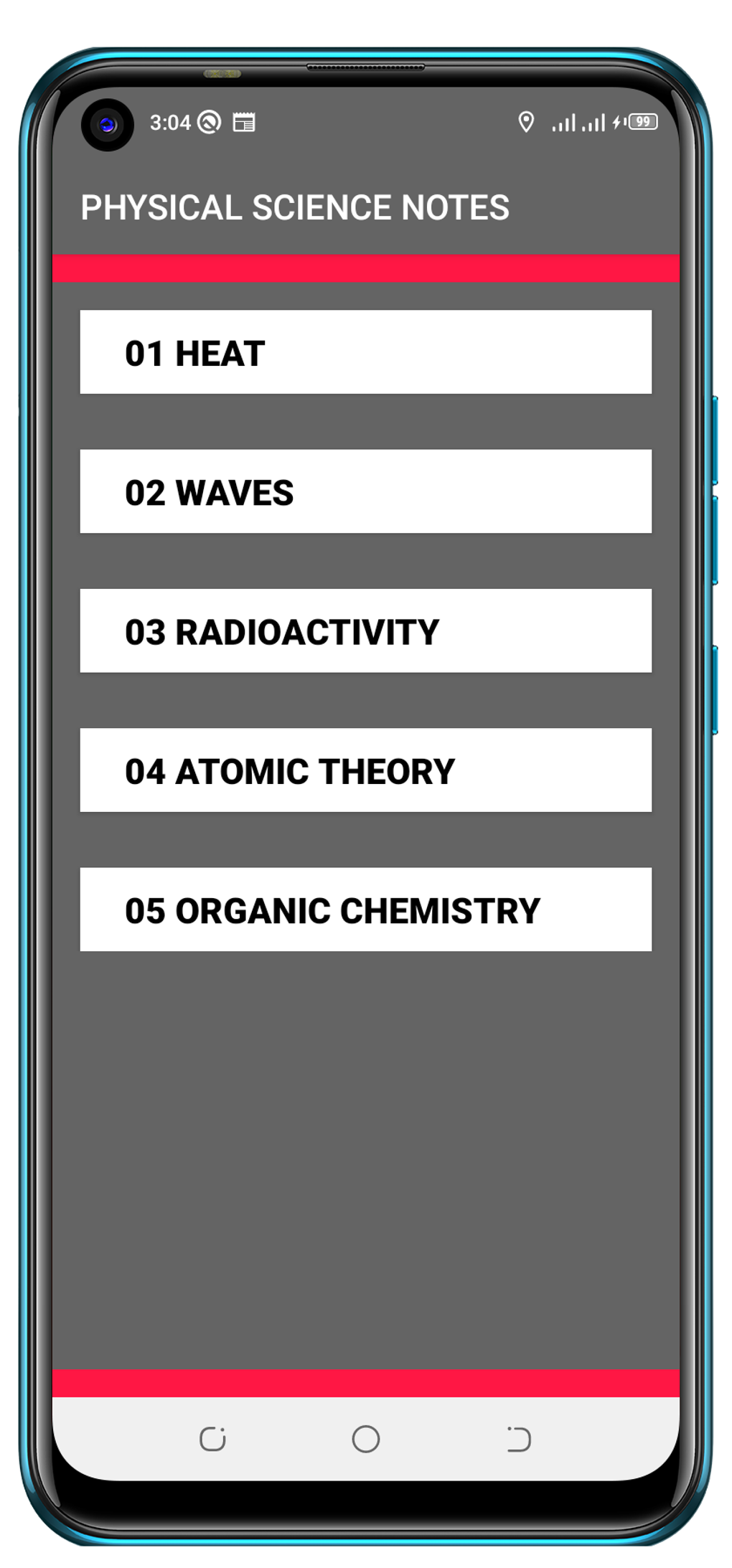 PHYSICAL SCIENCE NOTES For Android Download PHYSICAL SCIENCE NOTES For Android Download