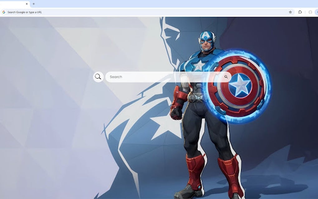 Captain America Live Wallpaper for Google Chrome - Extension Download