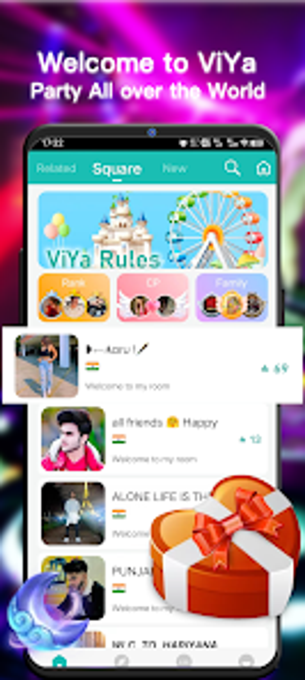 ViYa Lite - Private Voice Chat for Android - Download
