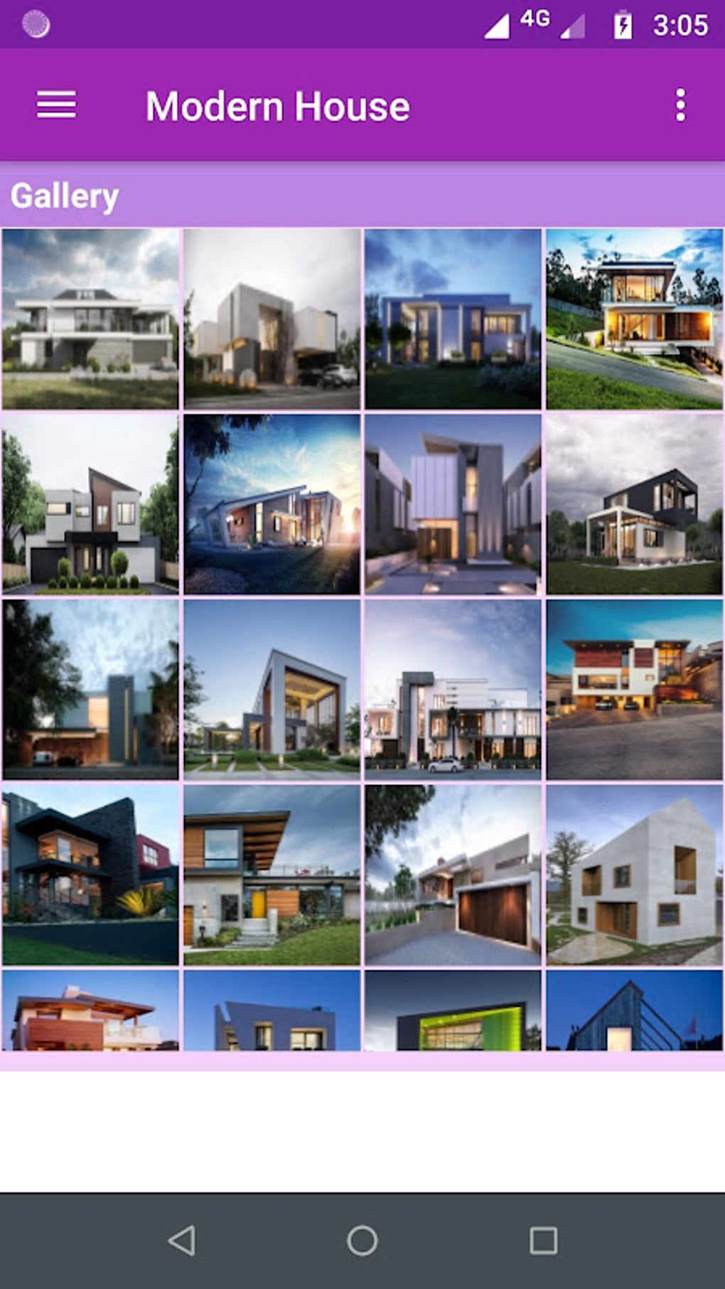 Android için Modern House Gallery APK - İndir