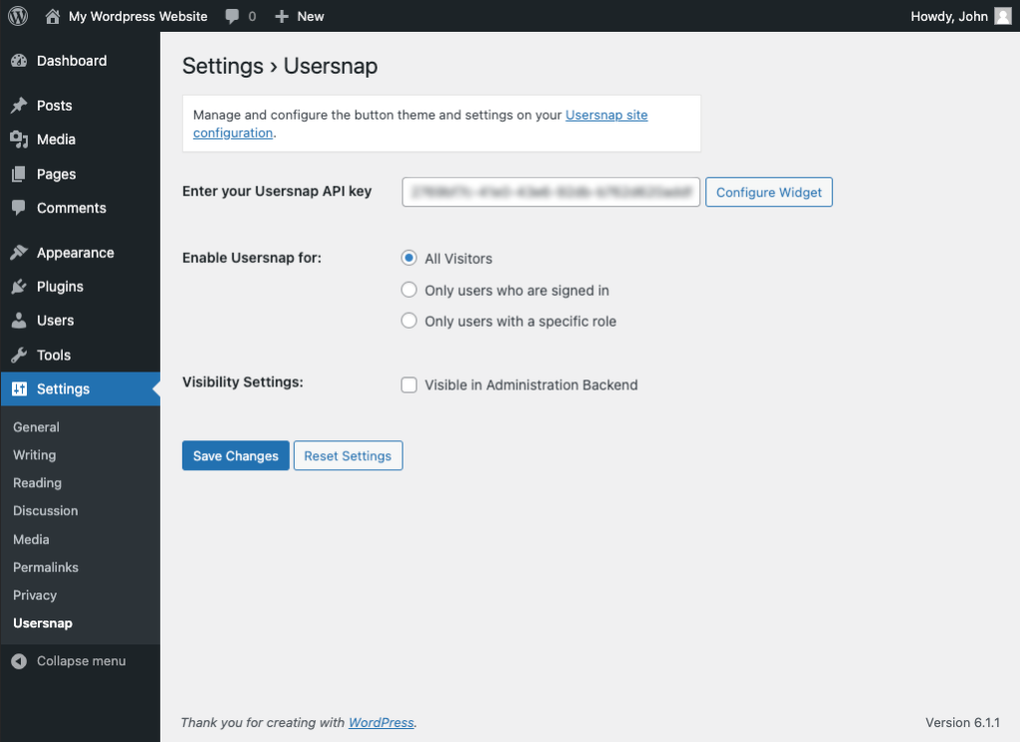 Usersnap para WordPress - Descargar