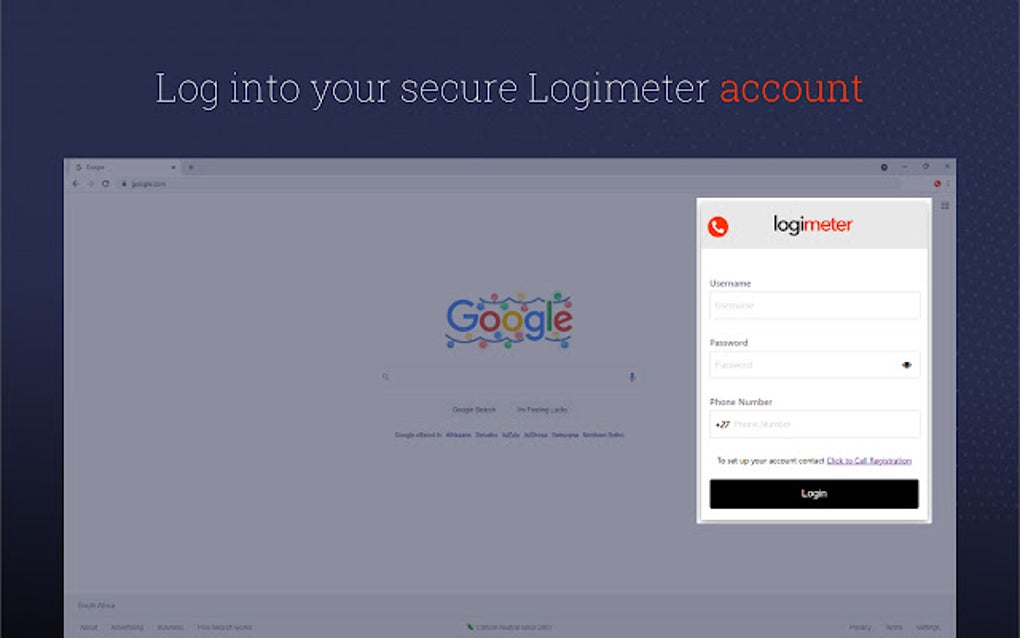 Logimeter Click to Call for Google Chrome - Extension Download