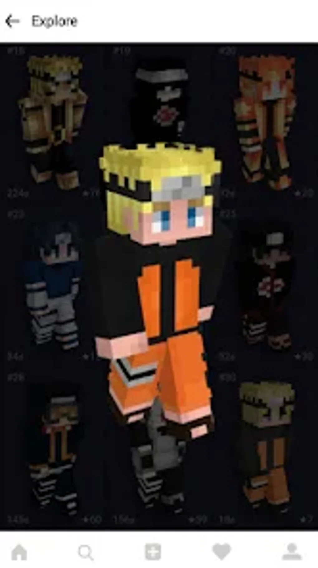 Akatsuki skins For Minecraft for Android - Download