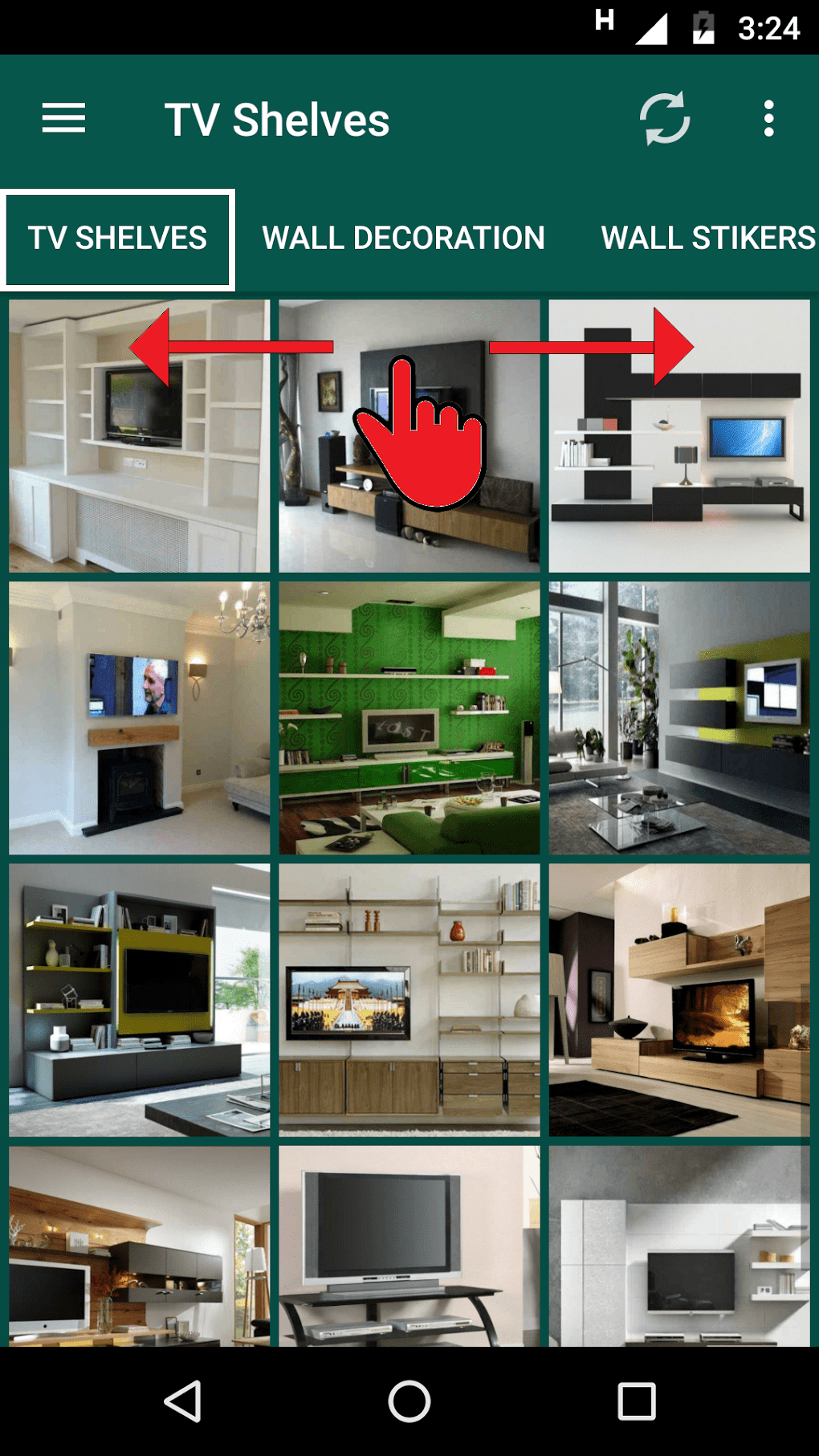 500 TV Shelves Design APK for Android - Download
