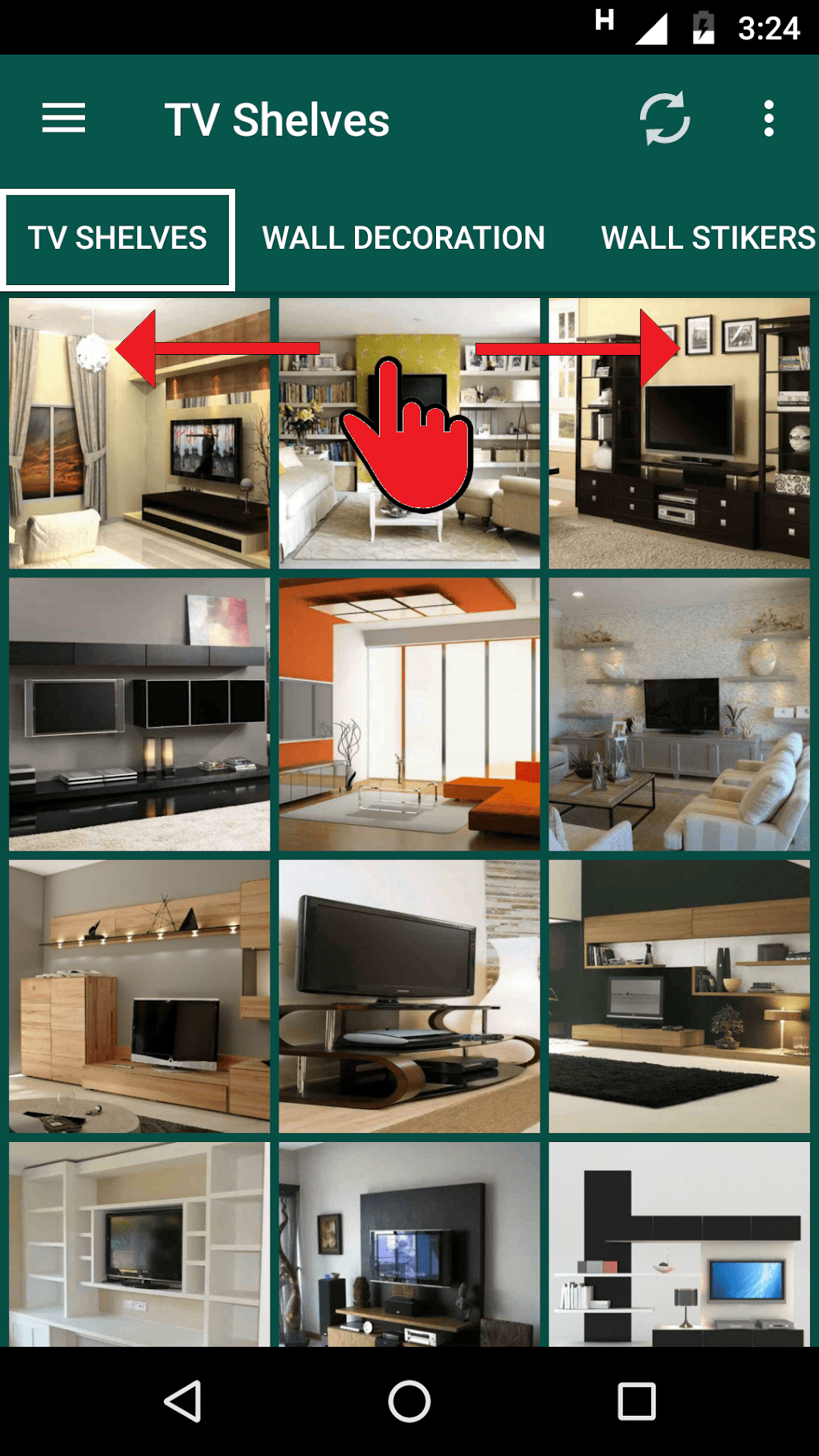 500 TV Shelves Design APK for Android - Download