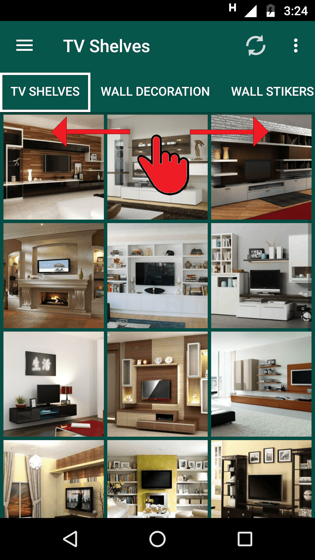 500 TV Shelves Design APK for Android - Download
