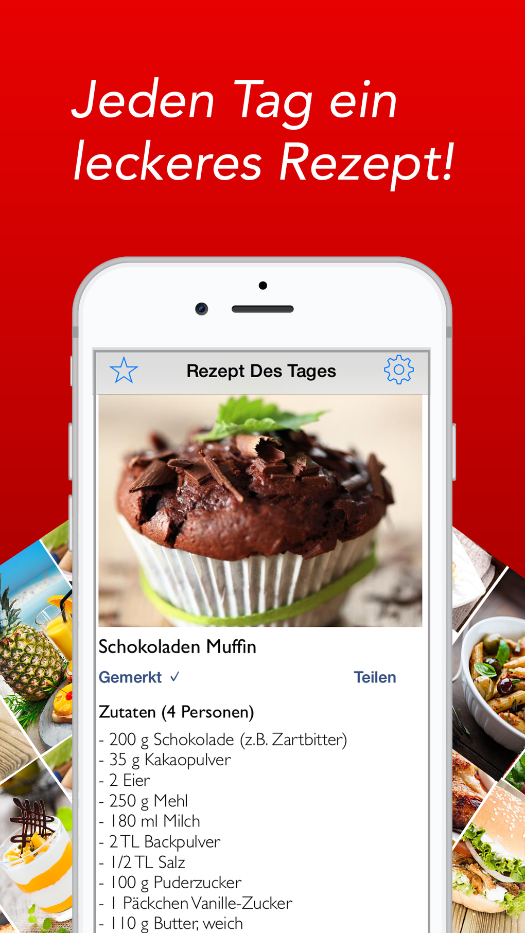 Rezept des Tages Koch Rezepte for iPhone - Download