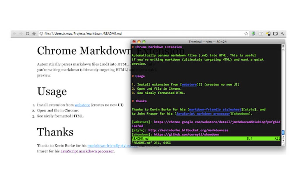 Markdown Preview Plus Dz特别版 para Google Chrome - Extensión Descargar