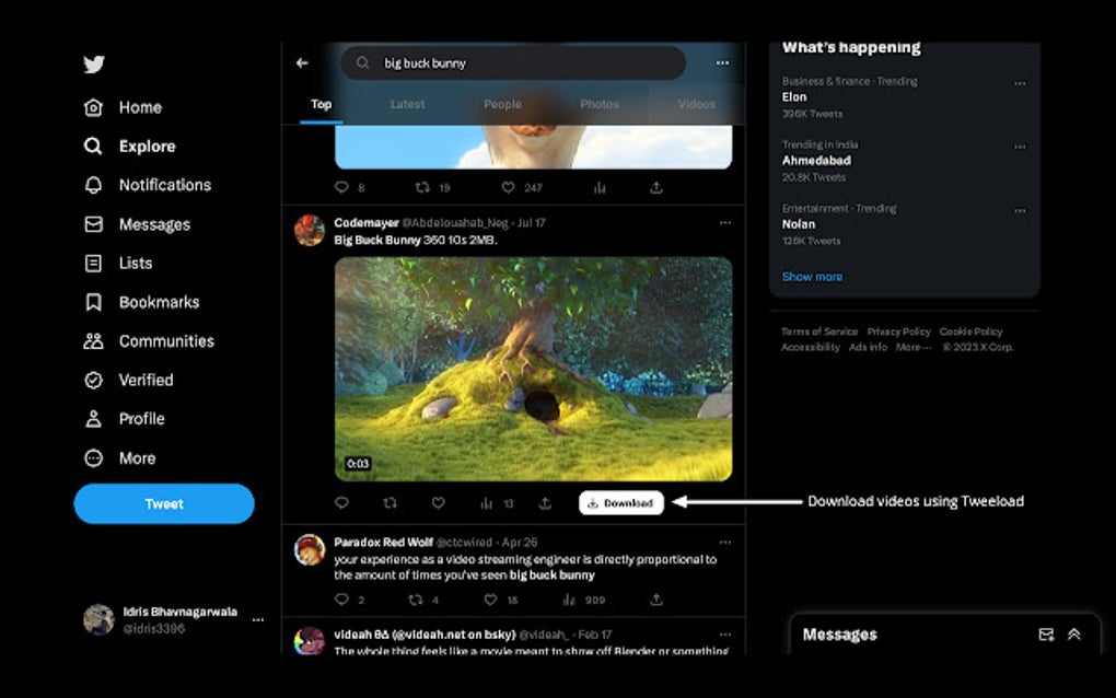 Twitter Video Downloader - Tweeload for Google Chrome - Extension Download