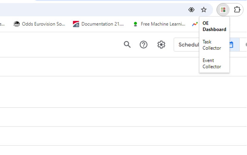 OE Dashboard Google Chrome 용 - 확장 프로그램 다운로드