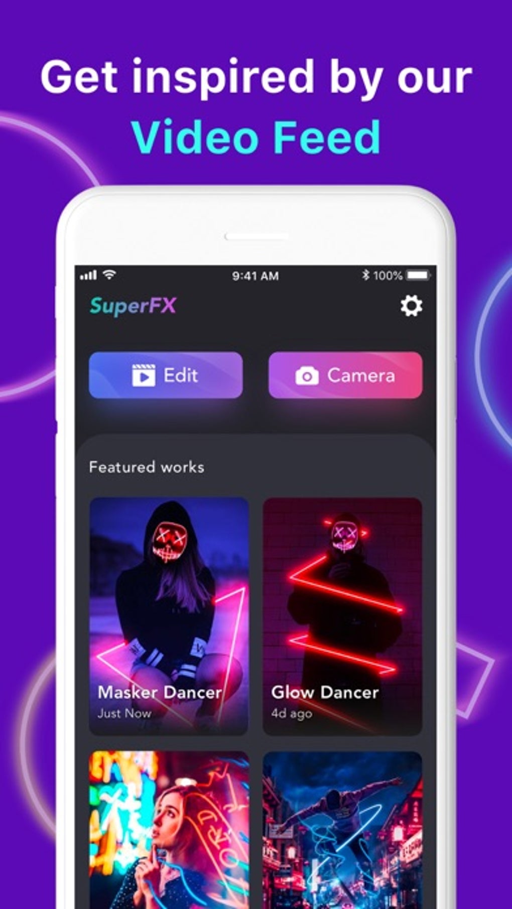 iPhone için SuperFX: Effects Video Editor - İndir
