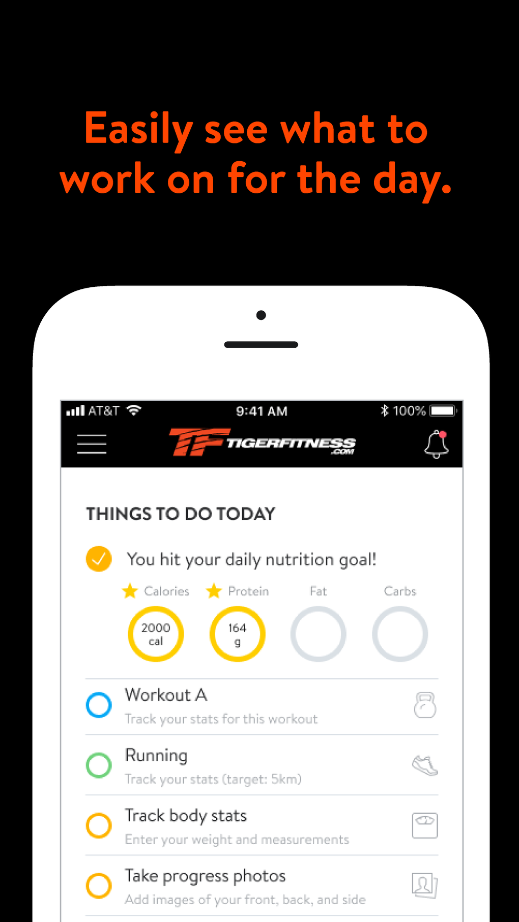 Tiger Fitness Trainer for iPhone - Download