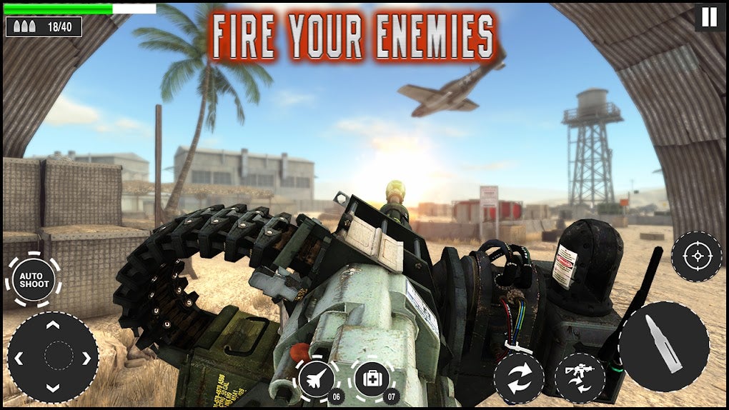 Military Machine Gunner Games for Android - Download