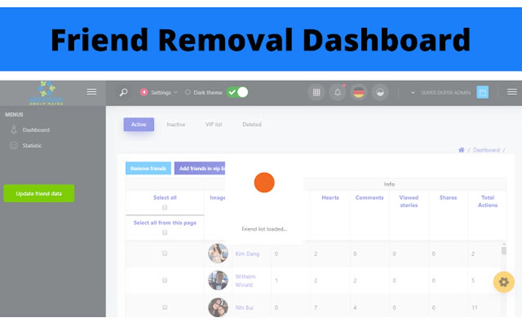 BeFriend Group Mates Google Chrome 용 - 확장 프로그램 다운로드