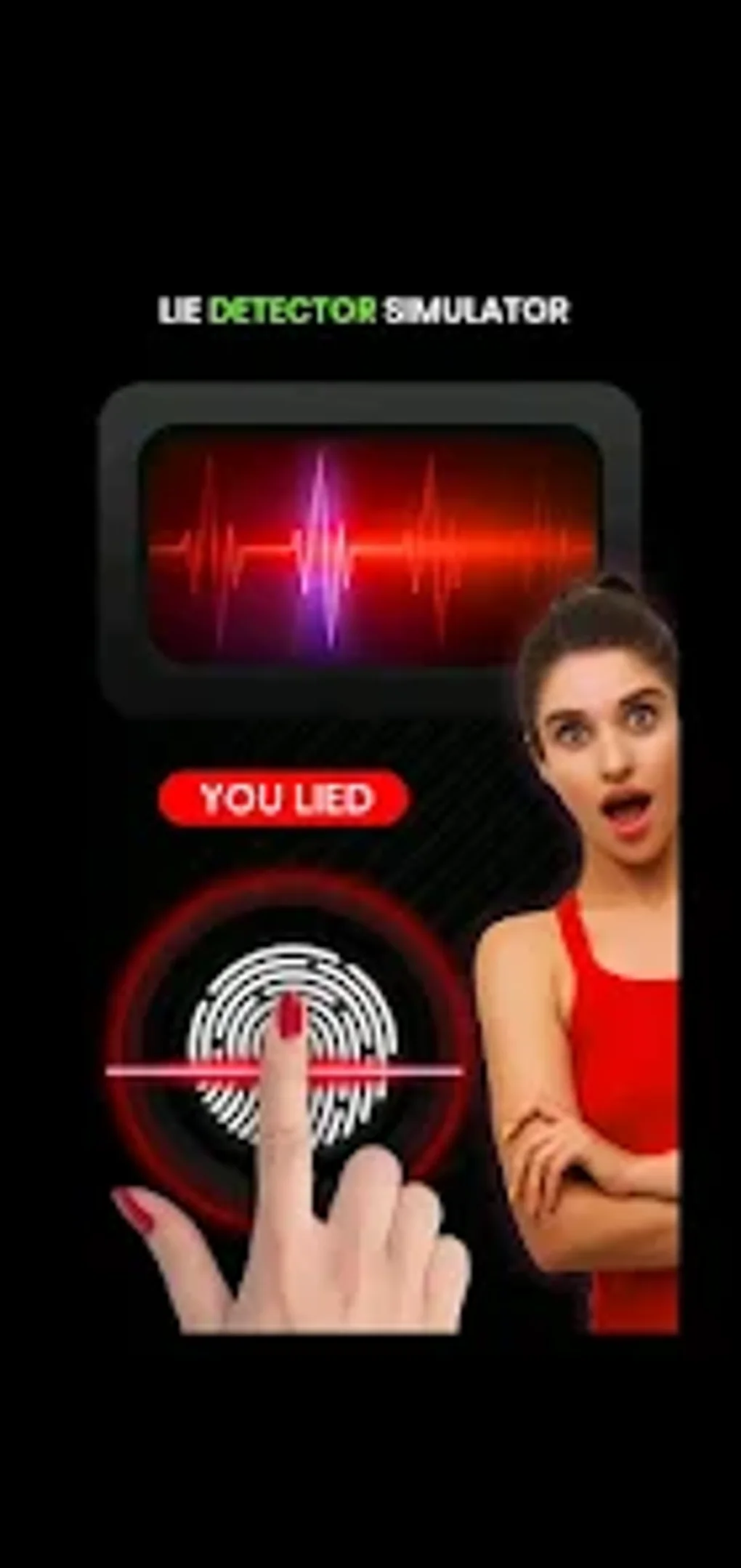 Android için Lie Detector Test: Prank App - İndir