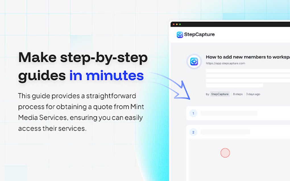StepCapture: Create guides with screenshots in minutes para Google ...