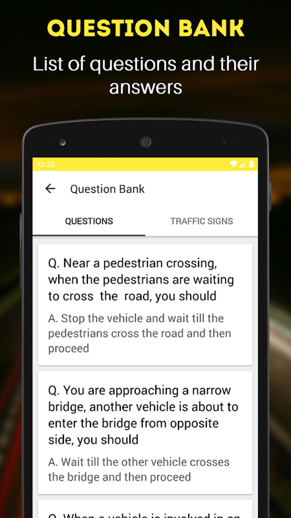 RTO Exam: Driving Licence Test APK para Android - Descargar