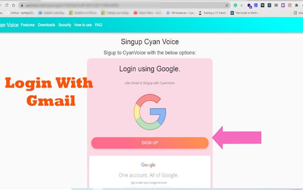 Cyan Voice for Google Chrome - Extension Download