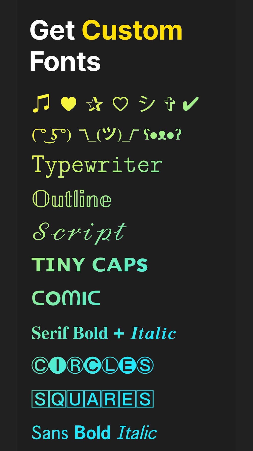 Stylish Fonts Fancy Keyboard for Android - Download