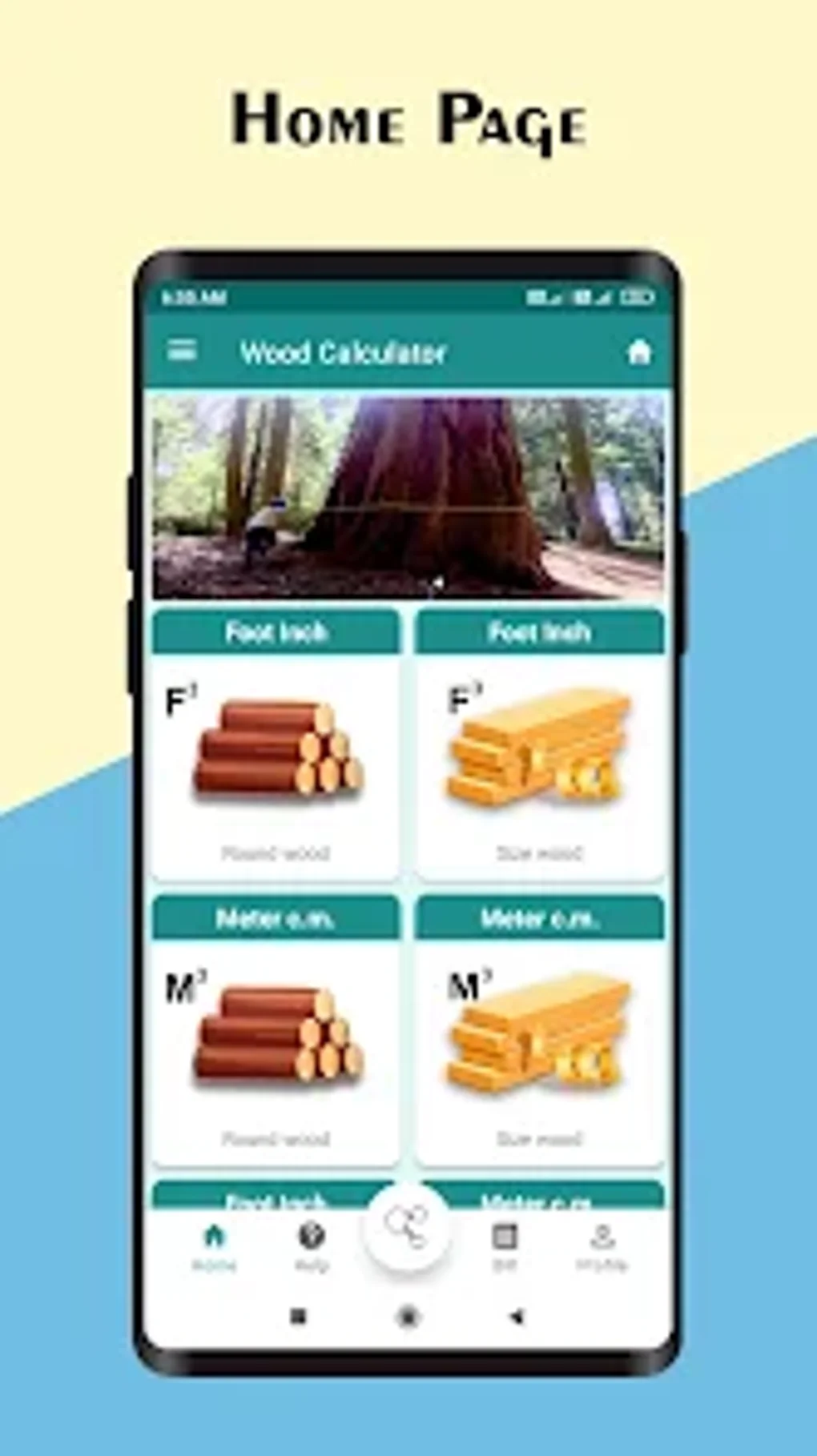 Wood Calculator per Android - Download