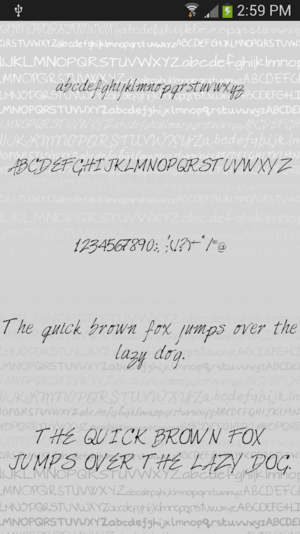 Hand3 fonts for FlipFont® free APK for Android - Download