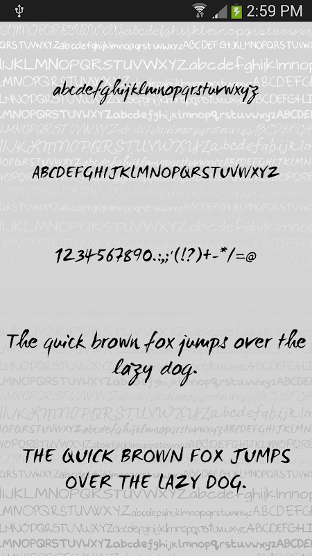 Hand3 fonts for FlipFont® free APK for Android - Download