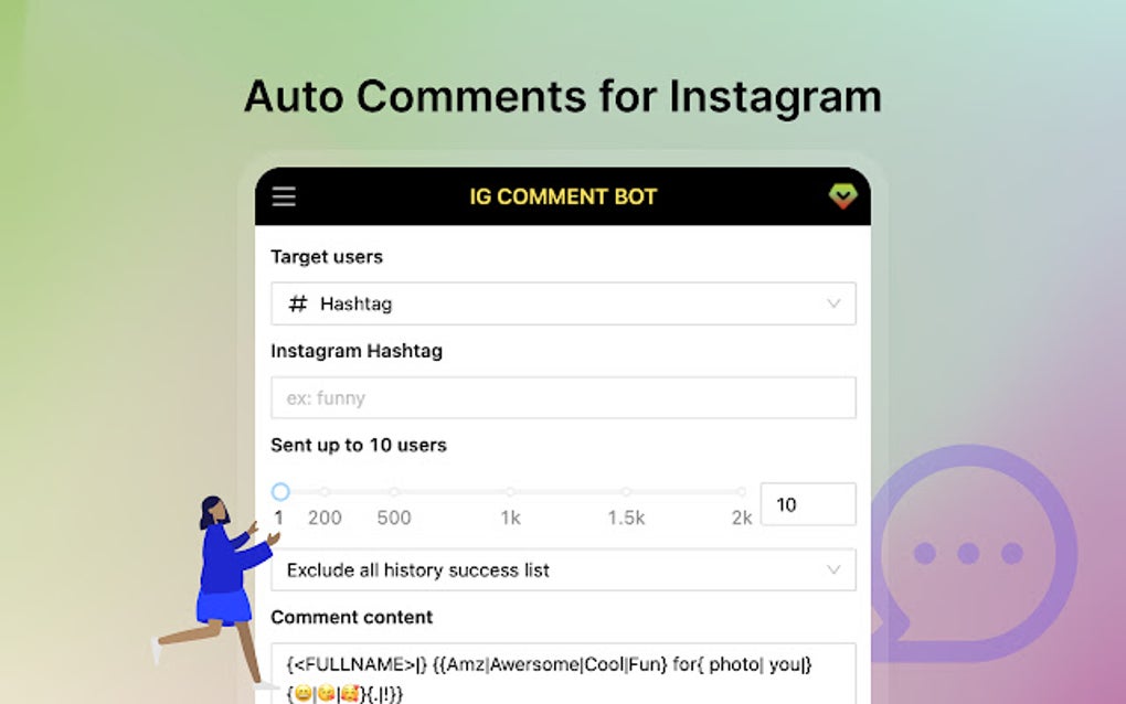 FoxCommenter - IG Comment Bot for Google Chrome - Extension Download