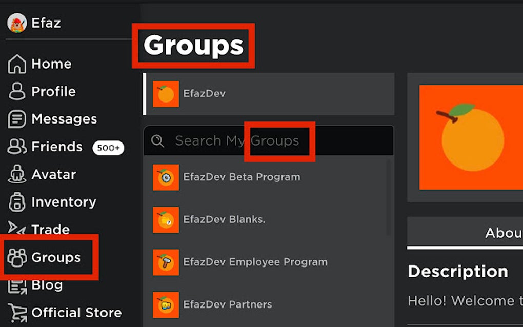 Efaz's Roblox Communities Renamer para Google Chrome - Extensión Descargar