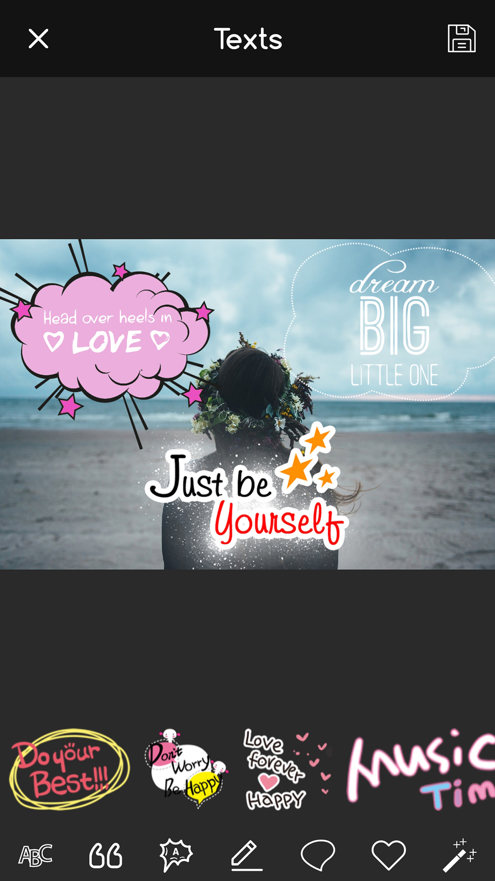 iPhone 용 Font Candy Style Text on Photo - 다운로드