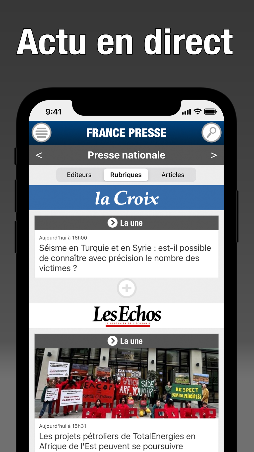 iPhone için France Press - İndir