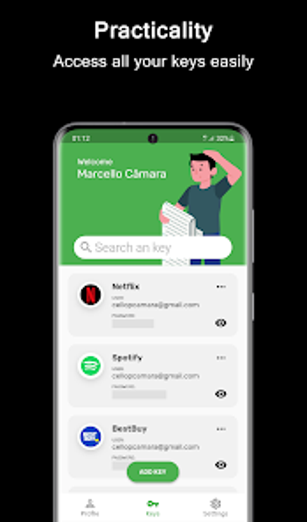 KeyZ - Password Manager APK สำหรับ Android - ดาวน์โหลด KeyZ - Password Manager APK สำหรับ Android - ดาวน์โหลด
