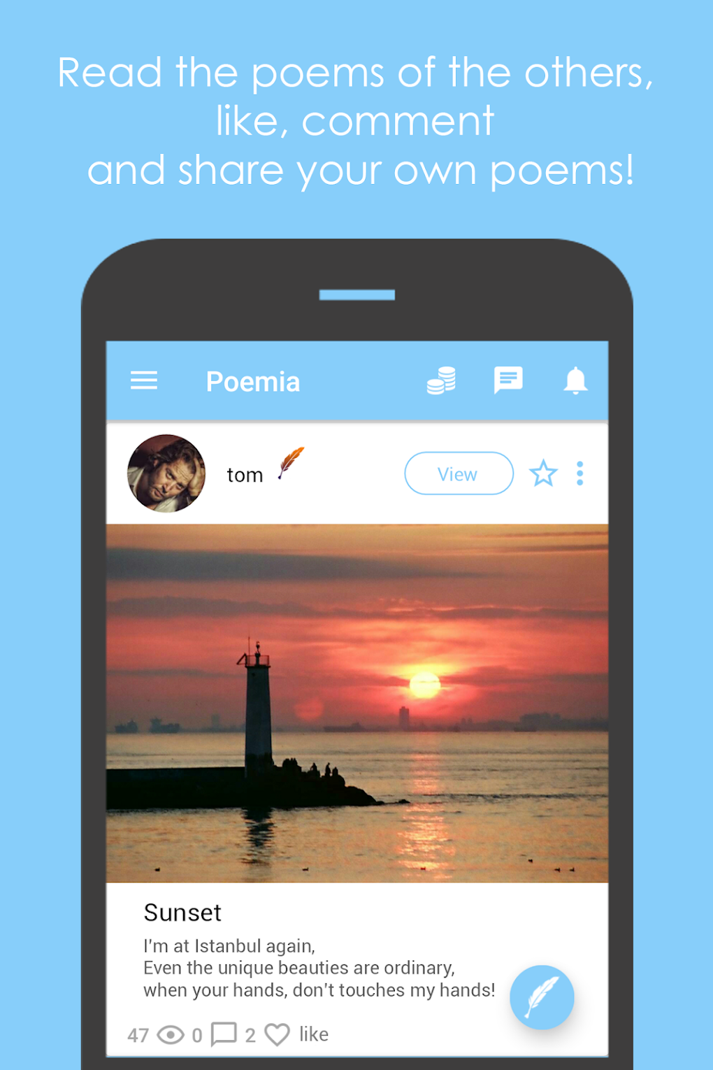 Poets Poems Write and Read Poems - Poemia APK for Android - Download