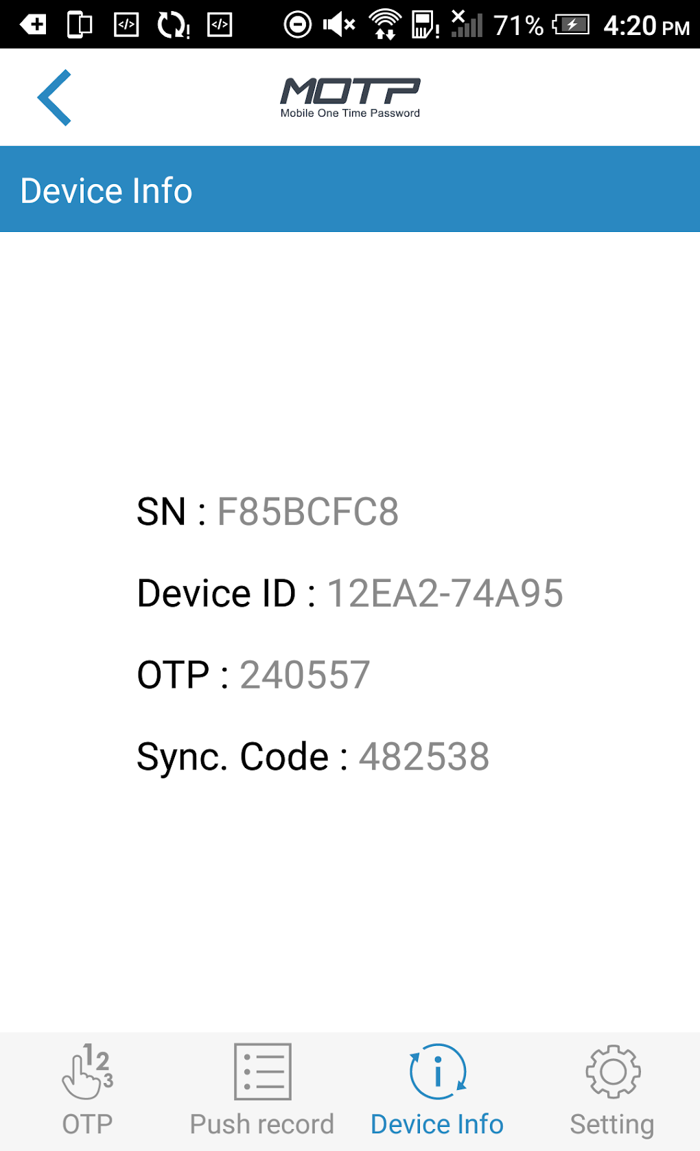 MOTP Client APK for Android - Download