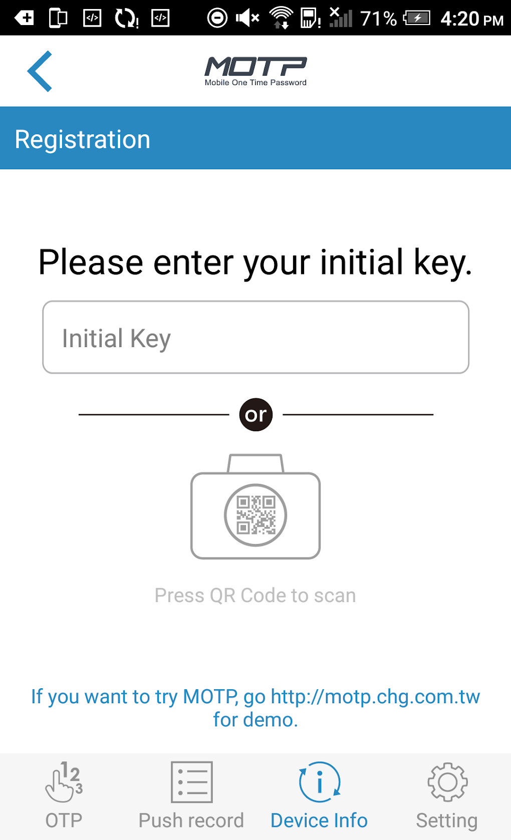 MOTP Client APK for Android - Download