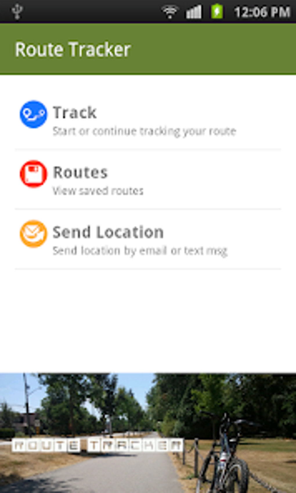 Route Tracker for Android - Download