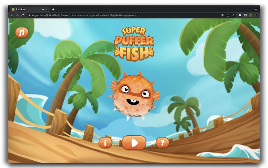 Supper Puffer Fish Game - HTML5 Game para Google Chrome - Extensión Descargar