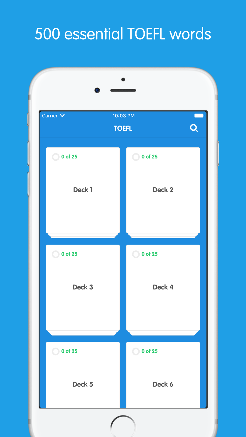 IPhone TOEFL Vocabulary Flashcards IPhone TOEFL Vocabulary Flashcards