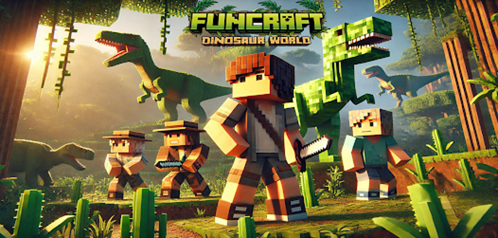 FUNCRAFT : Dinosaur World for Android - Download