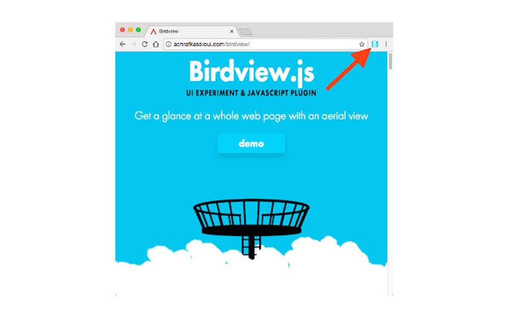 Birdview per Google Chrome - Estensione Download