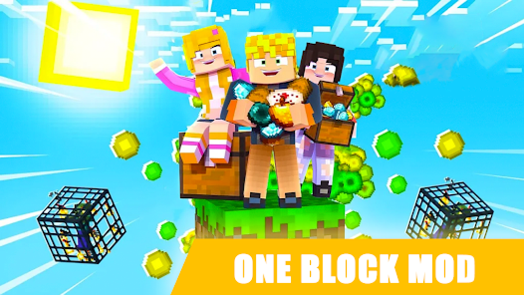 One Block for Minecraft Maps für Android - Download
